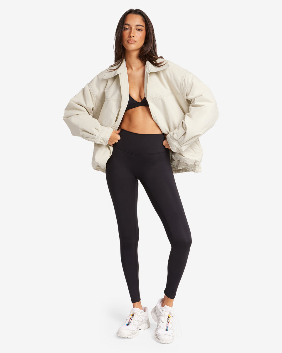 Oversized Bomber Jacket | Oak – CSB