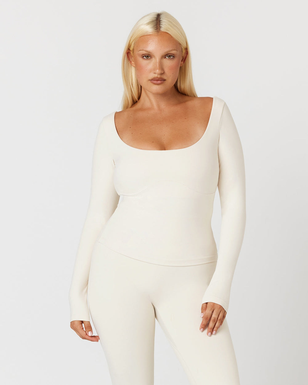 Form Eloise Long Sleeve Top | Vanilla